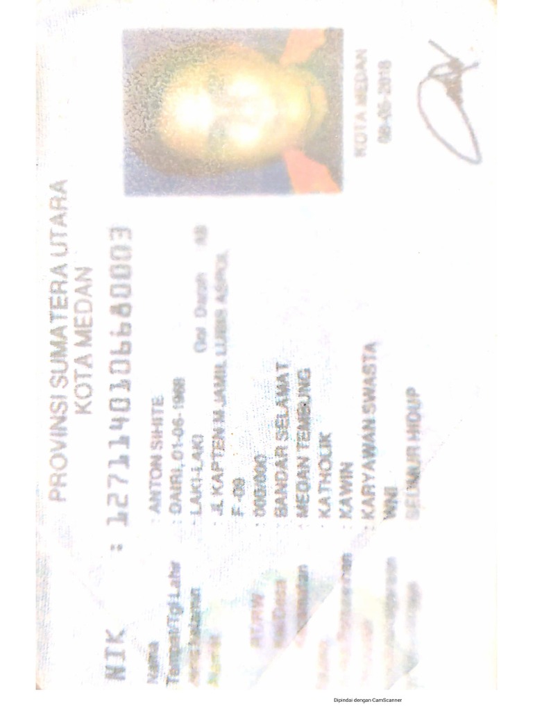 Anton KTP | PDF