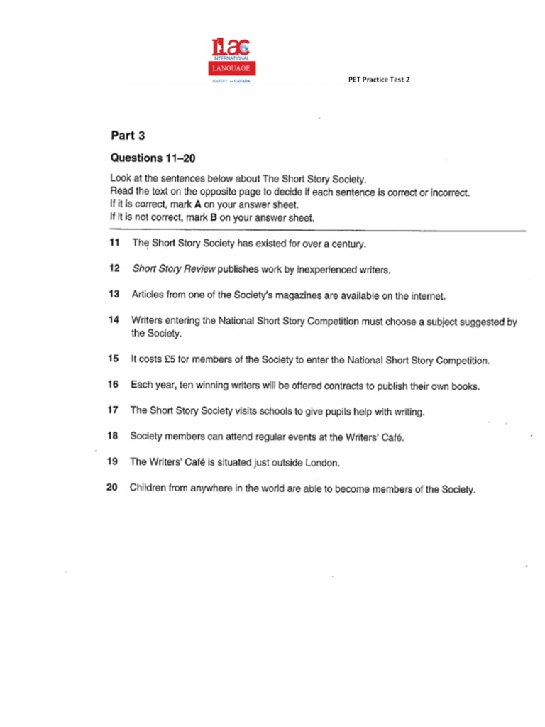 Reading Prat 3 | PDF