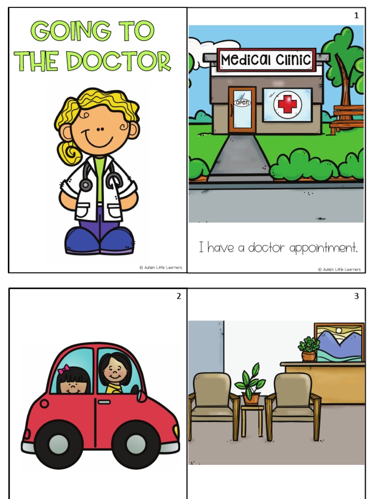 Going To The Doctor Social Story | PDF | Human Communication ...