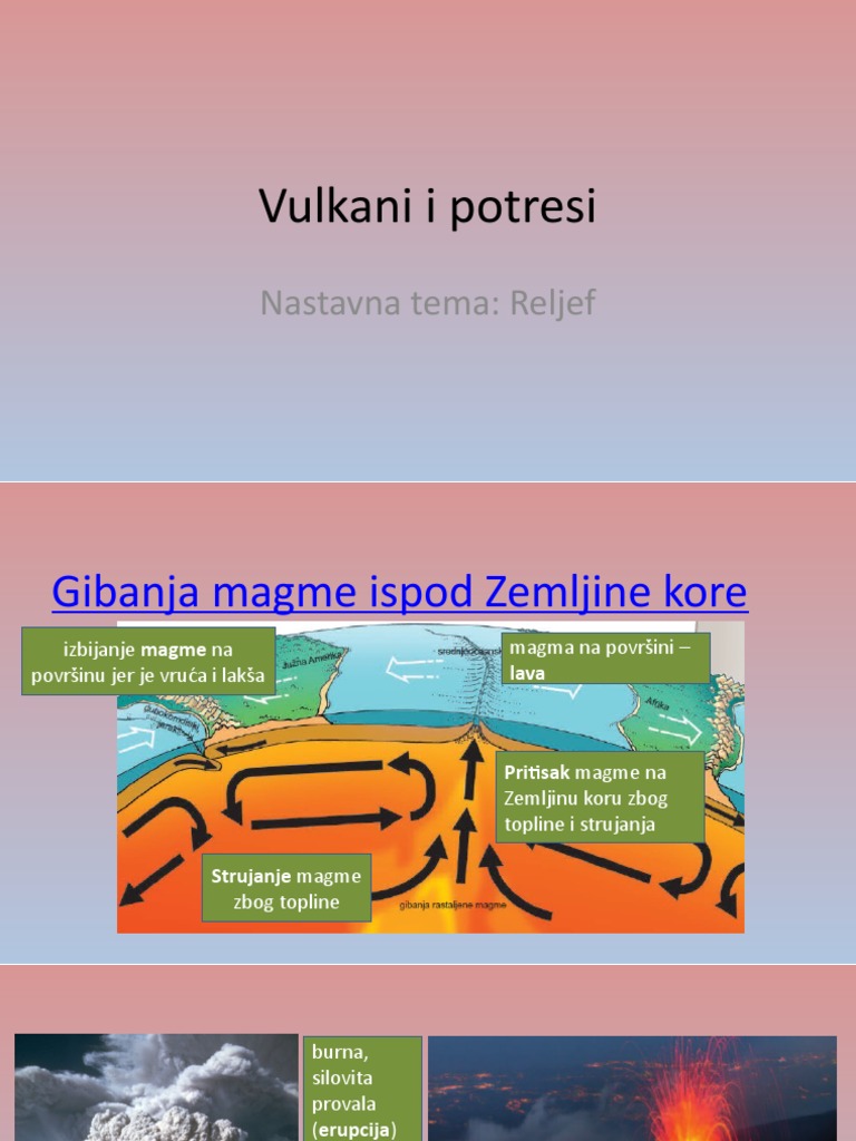 Vulkani I Potresi | PDF