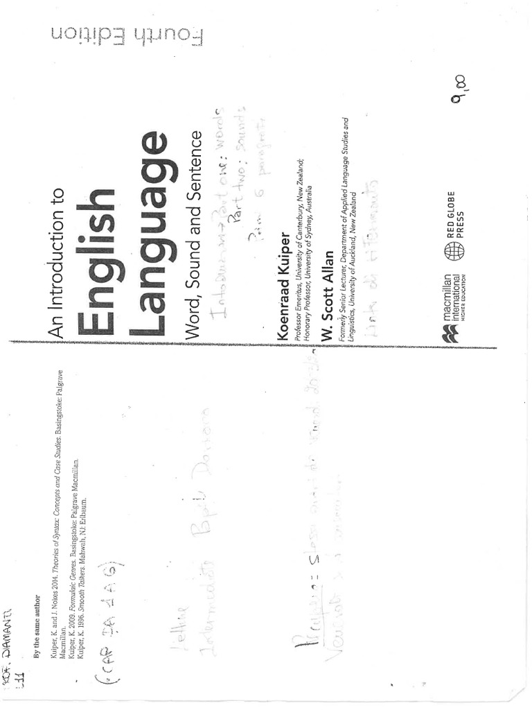 An Introduction To English Language PDF | PDF