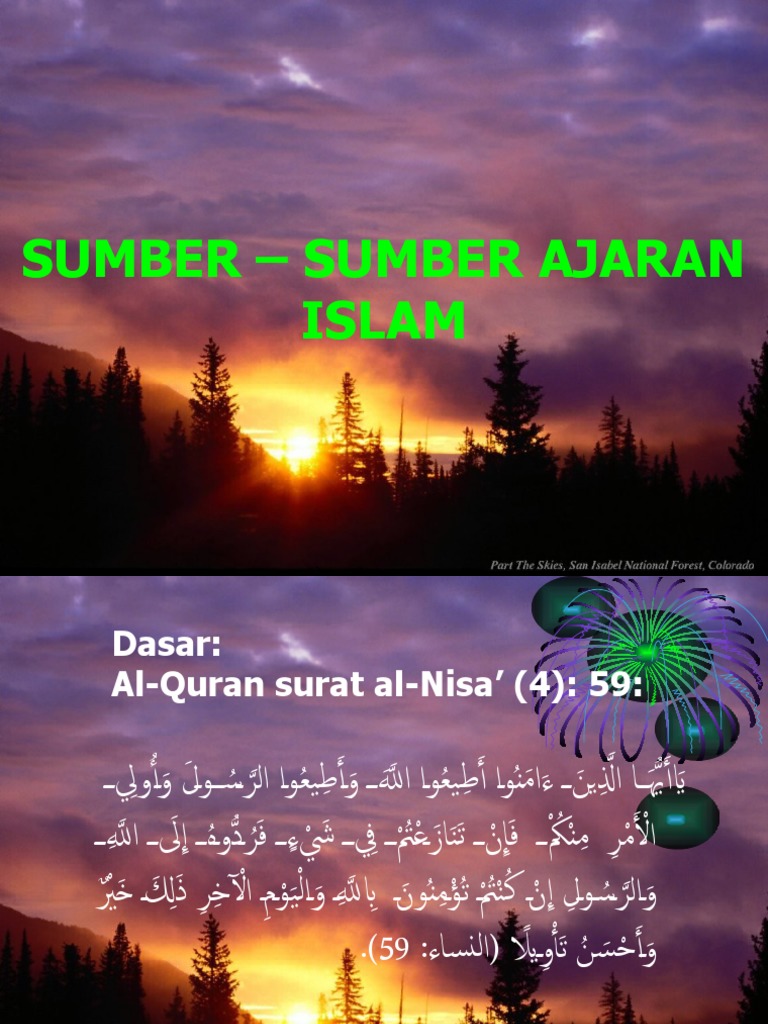 Hadits sebagai Sumber Ajaran Islam | PDF | Agama & Spiritualitas