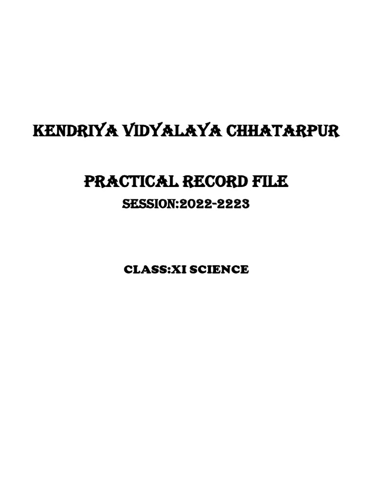Xi Cs Practical File 2022 23 Download Free Pdf Arithmetic Mathematics