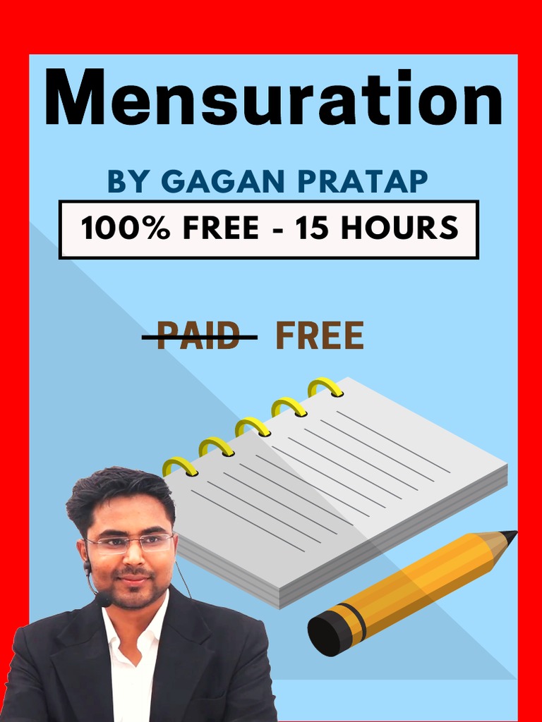 Mensuration: Paid Free | PDF
