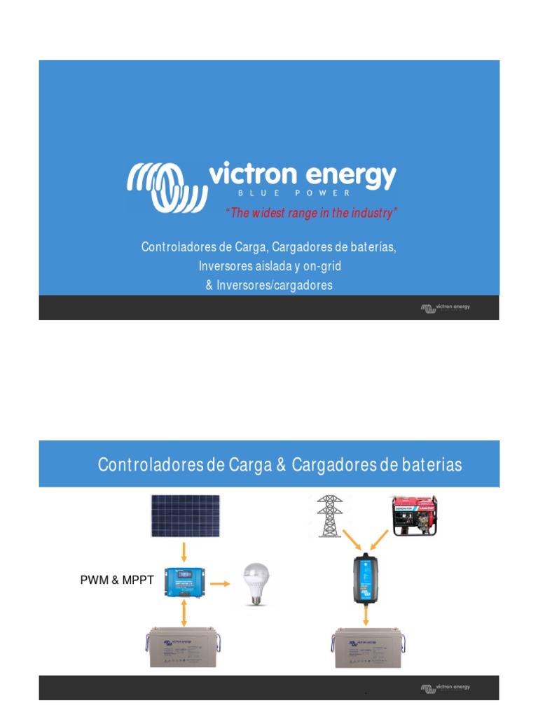 A Comprehensive Overview of Victron Energy's Wide Range of Charge ...