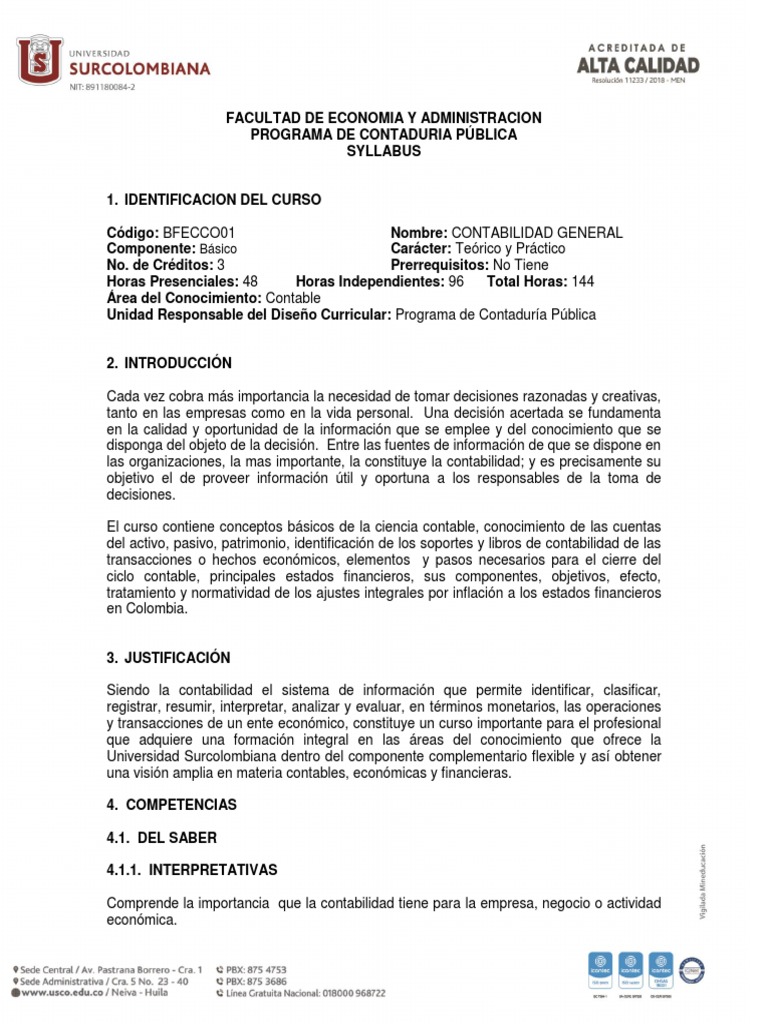 Contabilidad General | PDF | Contabilidad | Teneduría de libros