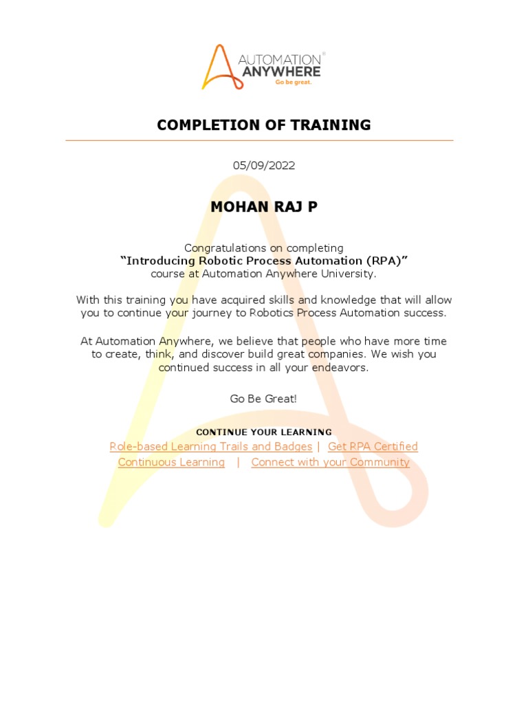 Automation Anywhere | PDF