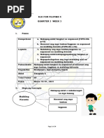 DLP- Q1 Lesson 6 Pagkasunod-sunog ng Pangyayari | PDF