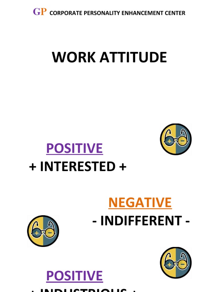 Work Attitude | PDF