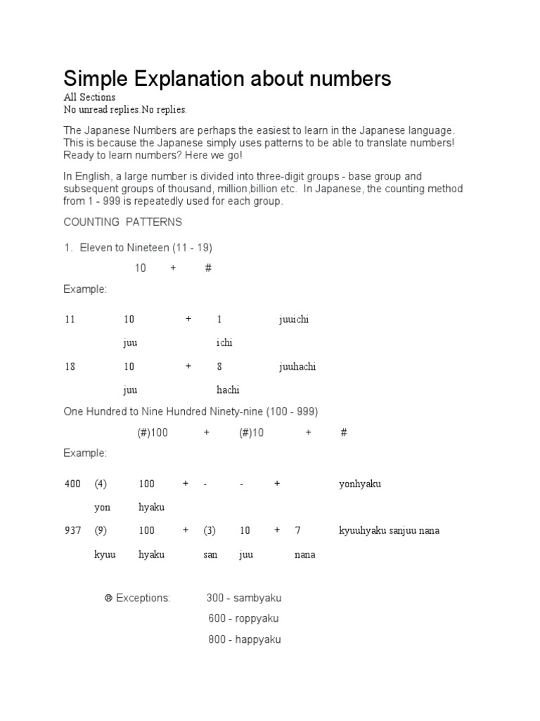 Numbers and Counters | PDF | Languages Of Taiwan | Languages