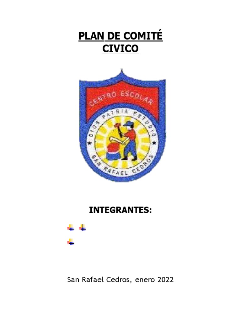 Plan de Comite Civico 2022 | PDF | Moralidad | Sociedad