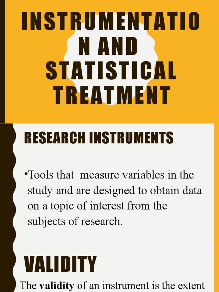 Validity and Reliability | PDF | Validity (Statistics) | Survey Methodology