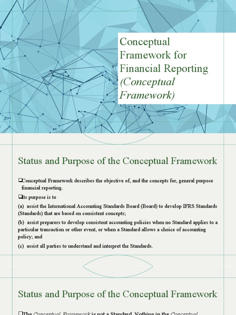 Week 1 Conceptual Framework For Financial Reporting | PDF ...