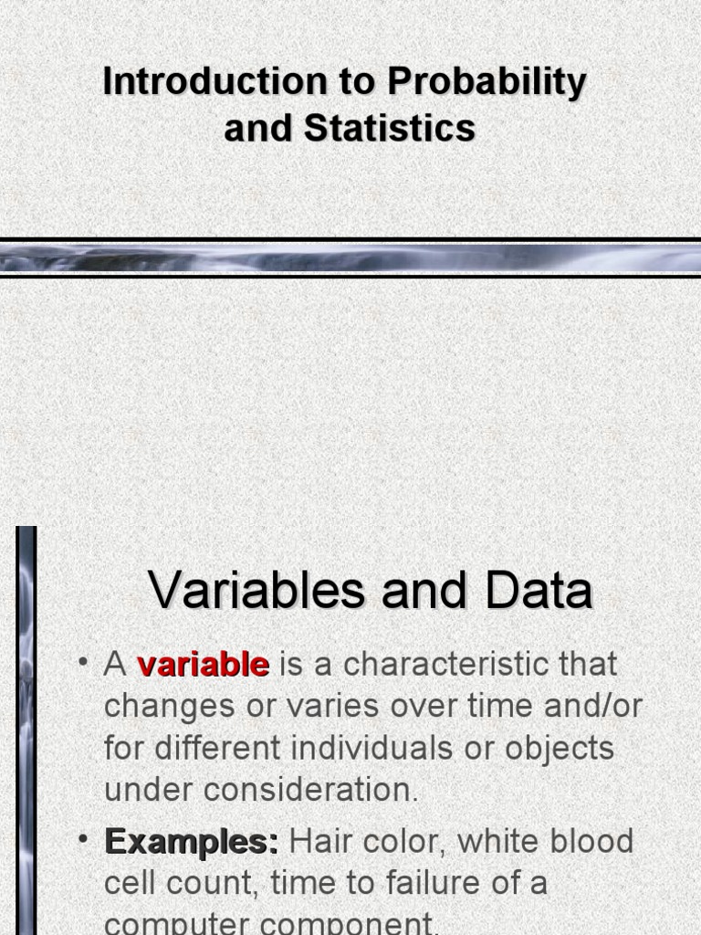 Understanding Probability and Data Analysis | PDF | Histogram ...