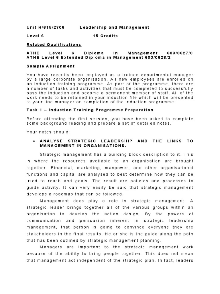 Leadership and Management | PDF | Leadership | Motivational