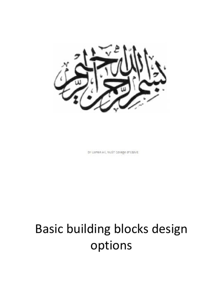 DSD ch-5 Building Blocks | PDF