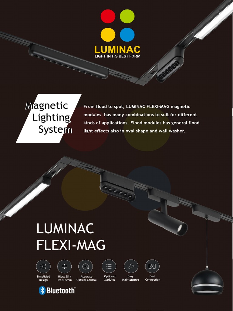 Luminac Flexi-Mag Series PDF | PDF | Optics | Manufactured Goods