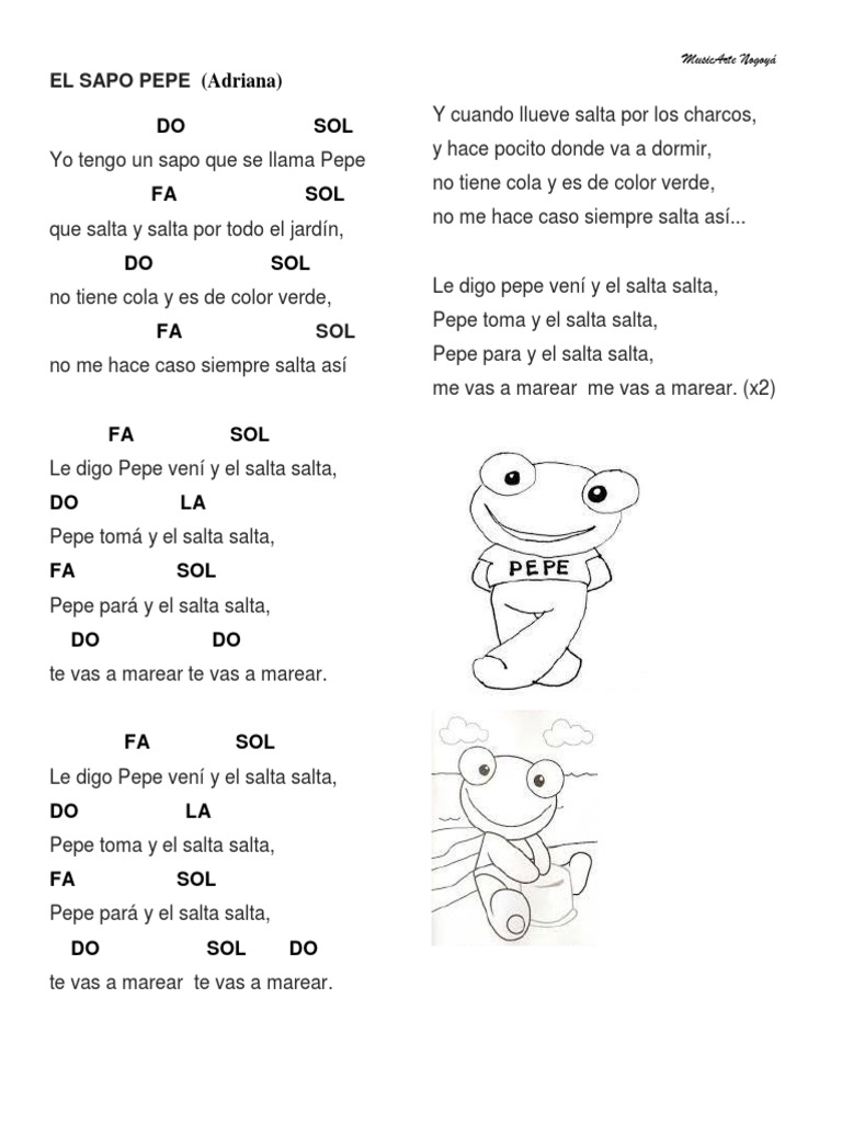 El Sapo Pepe | PDF | Arte | Poesía