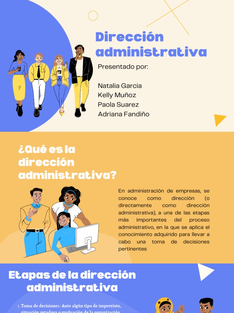 Direccion Administrativa | PDF | Toma de decisiones | Planificación