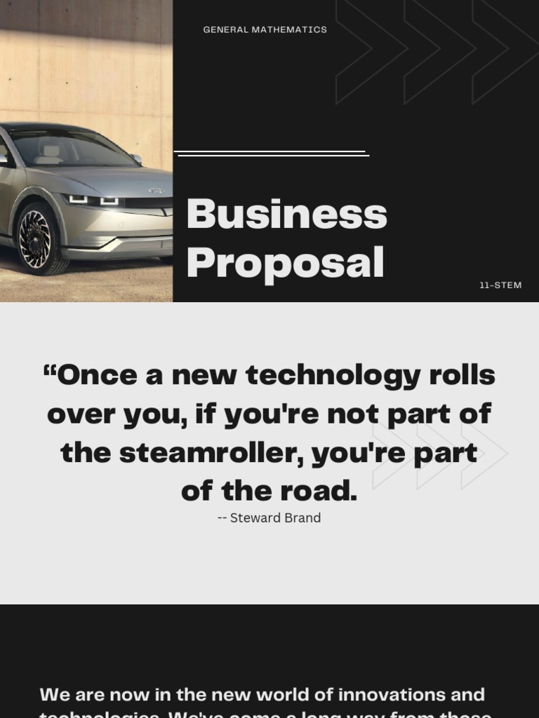 Mathematics Business Proposal | PDF | Electric Car | Battery Charger Mathematics Business Proposal | PDF | Electric Car | Battery Charger