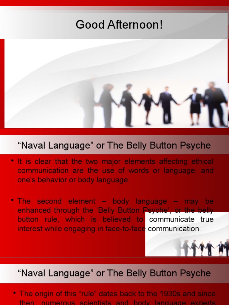 PURCOM | PDF | Communication | Body Language