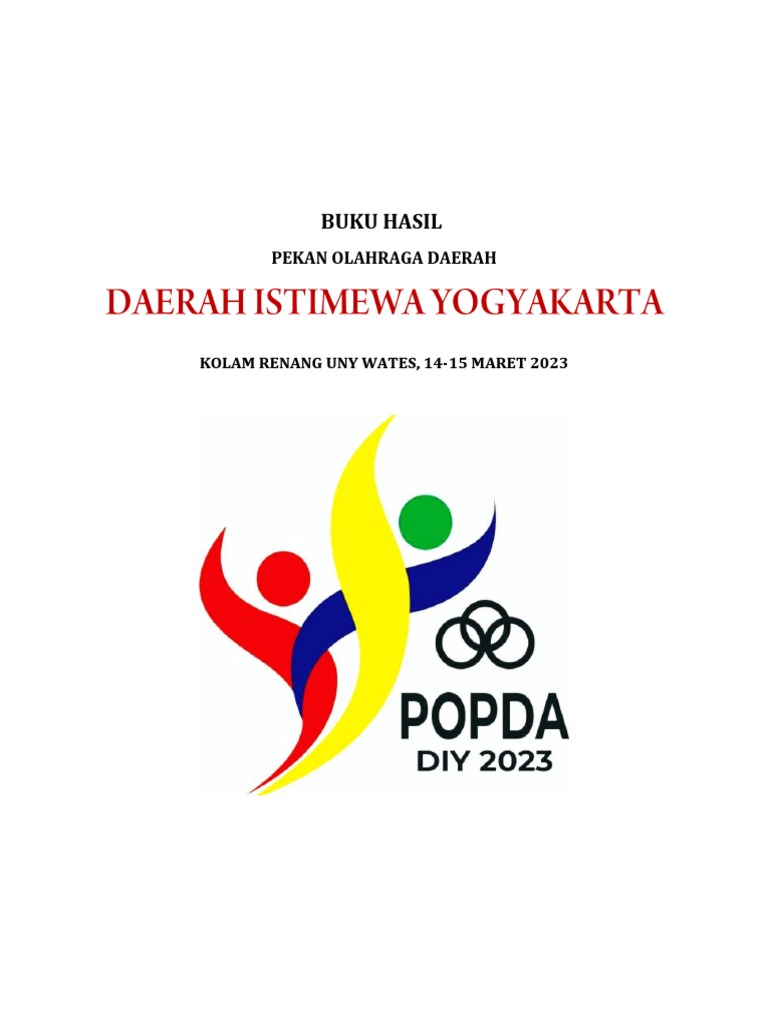 Hasil Popda Diy 2023 | PDF