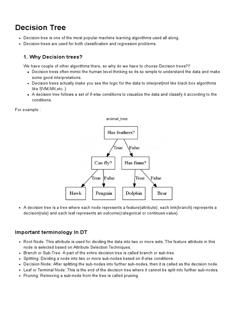 08 Decision - Tree | PDF | Statistics | Computer Programming