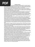 Architecture and Interior Design Personal Statement PDF | PDF | Design ...