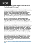 ICT Based Teaching Learning | PDF | Educational Technology | Teachers