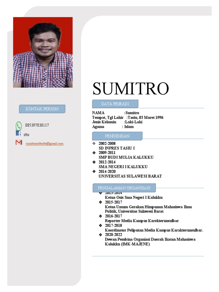 PDF CV Itto | PDF