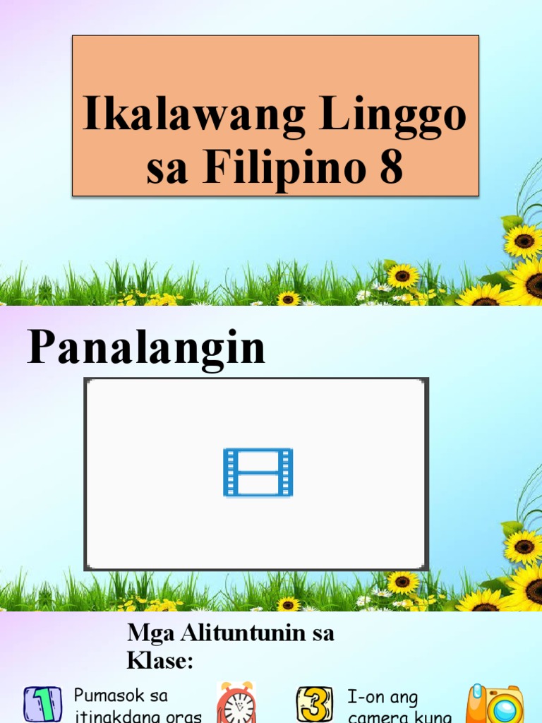 Filipino8 Q1W2 | PDF