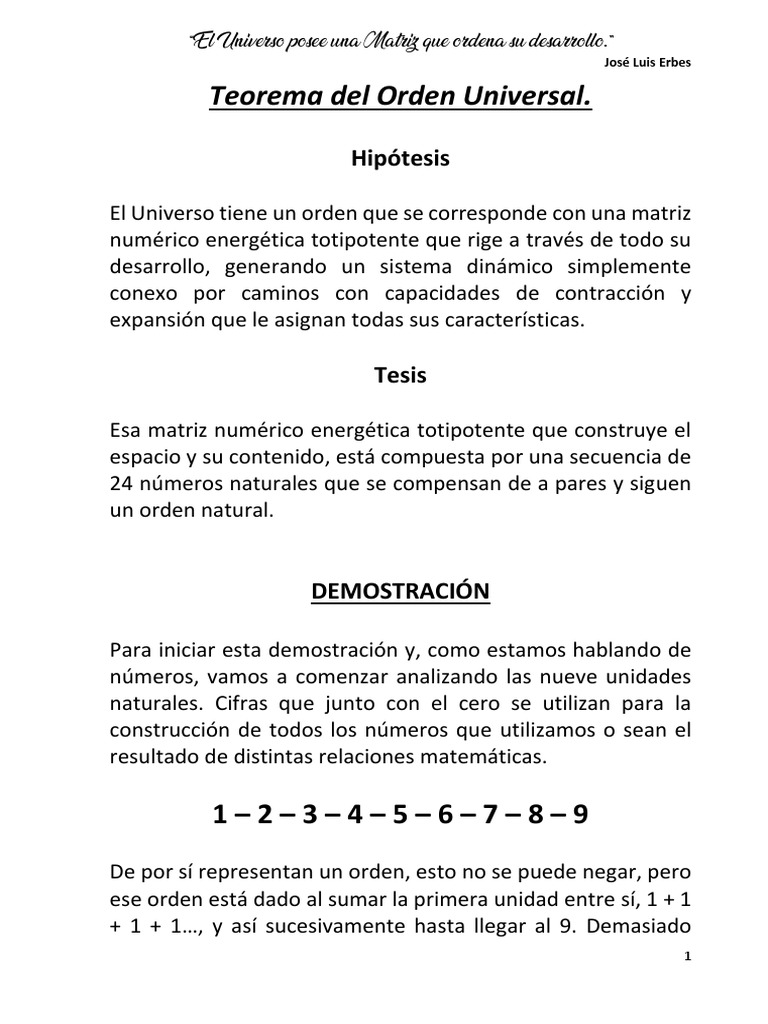 Teorema Del Orden Universal 123A | PDF | Funciones trigonométricas ...