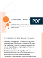Pulmonology: Bronchoscopy Note | PDF | Pulmonology | Respiratory System