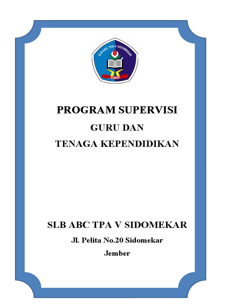 Program Supervisi | PDF