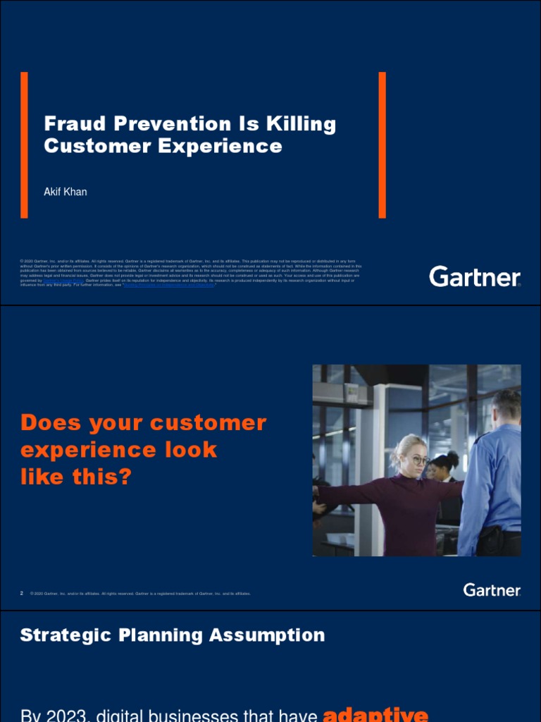 Fraud Prevention Is Killing Customer Experience | PDF | Risk | Fraud
