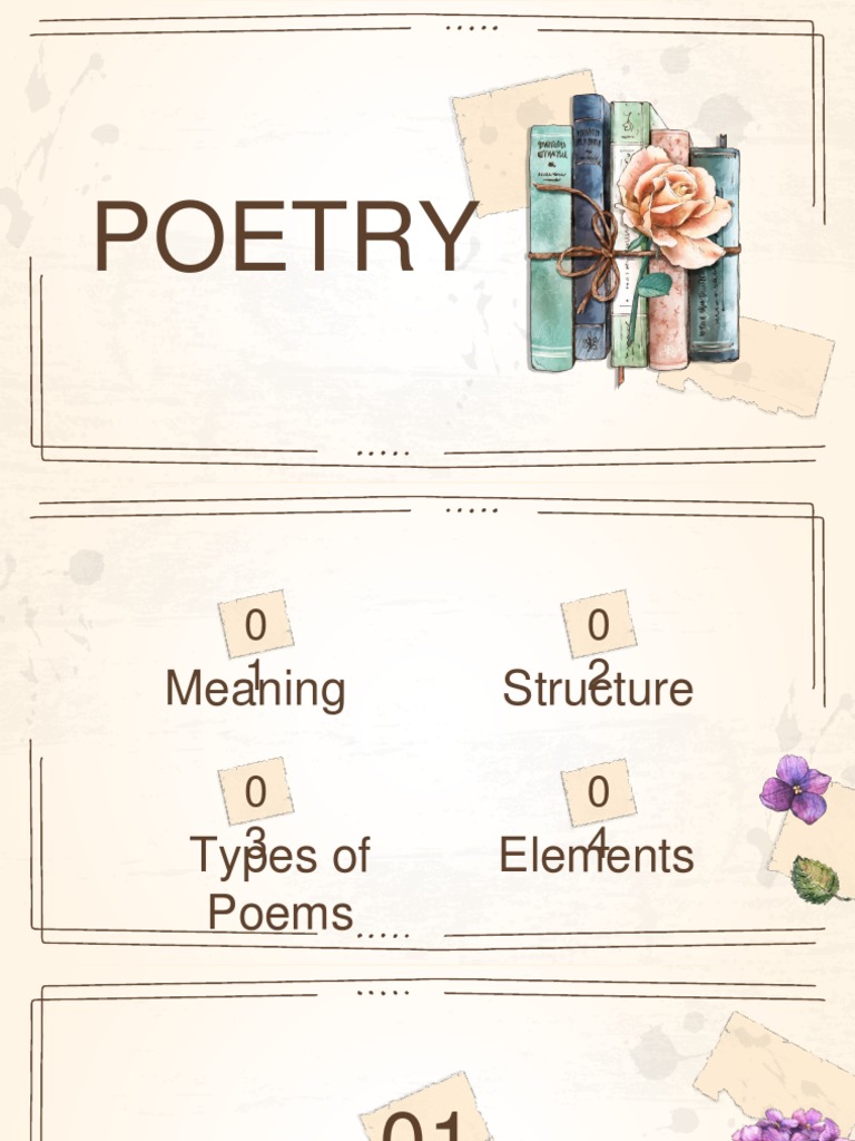 Lit 010 - Prelims - Lesson 4 | PDF | Poetry | Metre (Poetry)