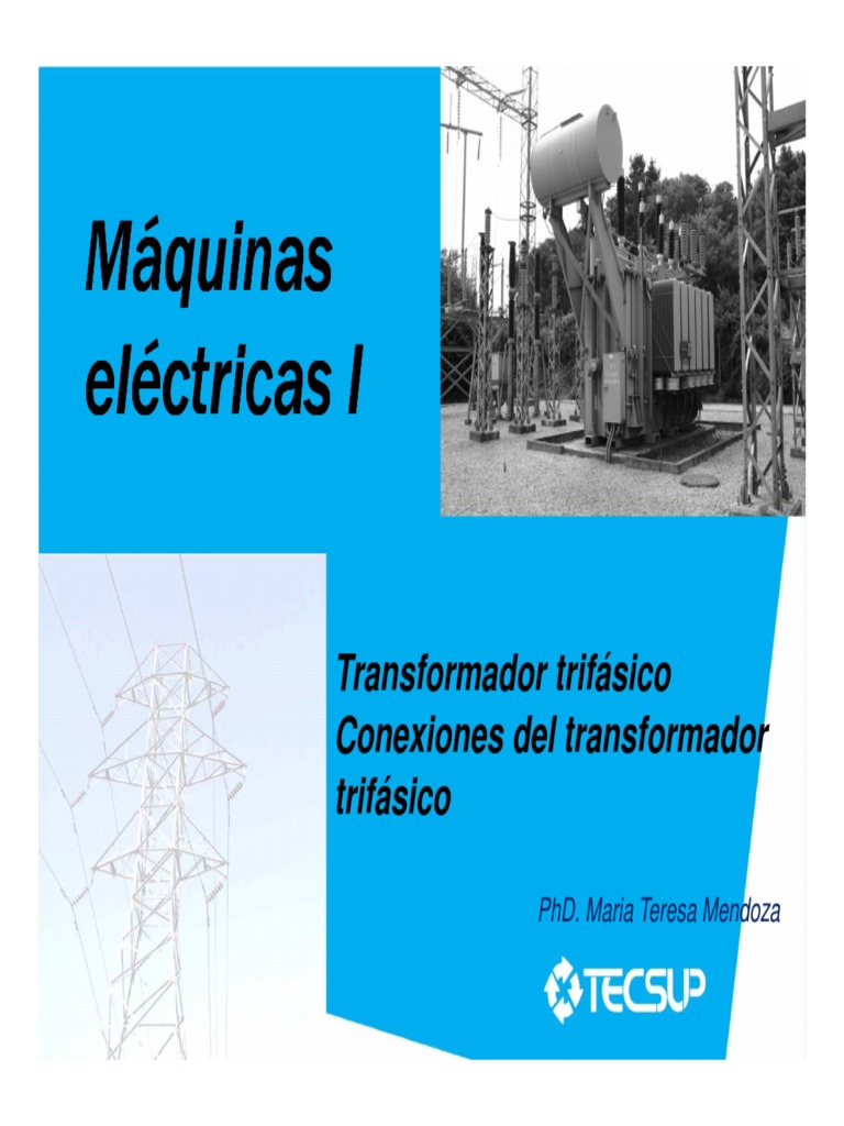 Transformador Trifásico: Conexiones y Voltajes | PDF | Transformador | Inductor