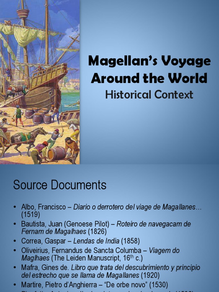 Magellan's Voyage Around The World (PhilHist) | PDF | Age Of Discovery ...