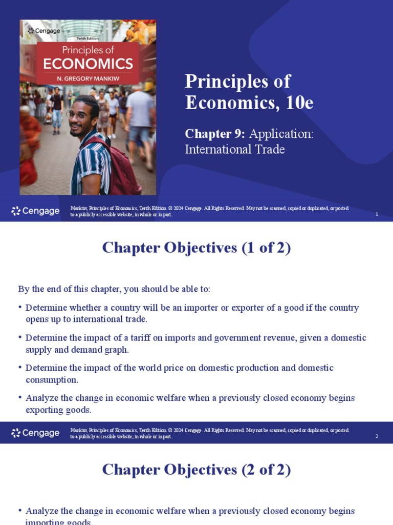 Mankiw PrinciplesofEconomics 10e PPT CH09 | PDF | Economic Surplus ...