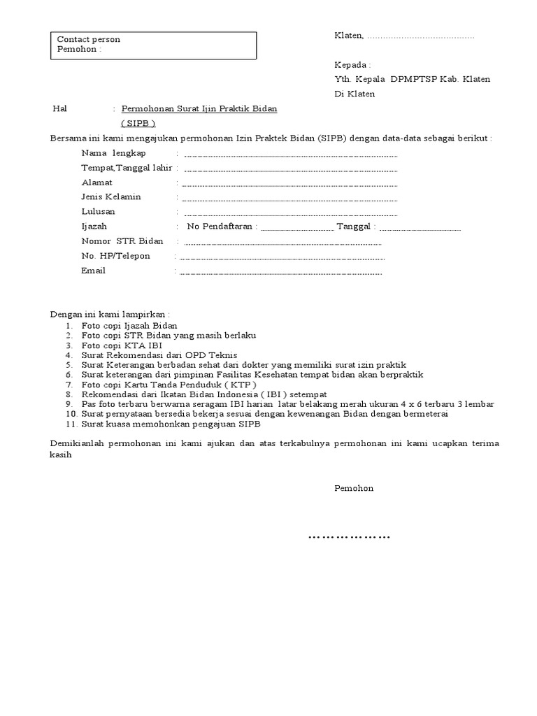 Syarat Sipb Institusi 2022 | PDF