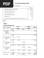 Accounting Eq Class 11 Practice Questions | PDF | Financial Services ...