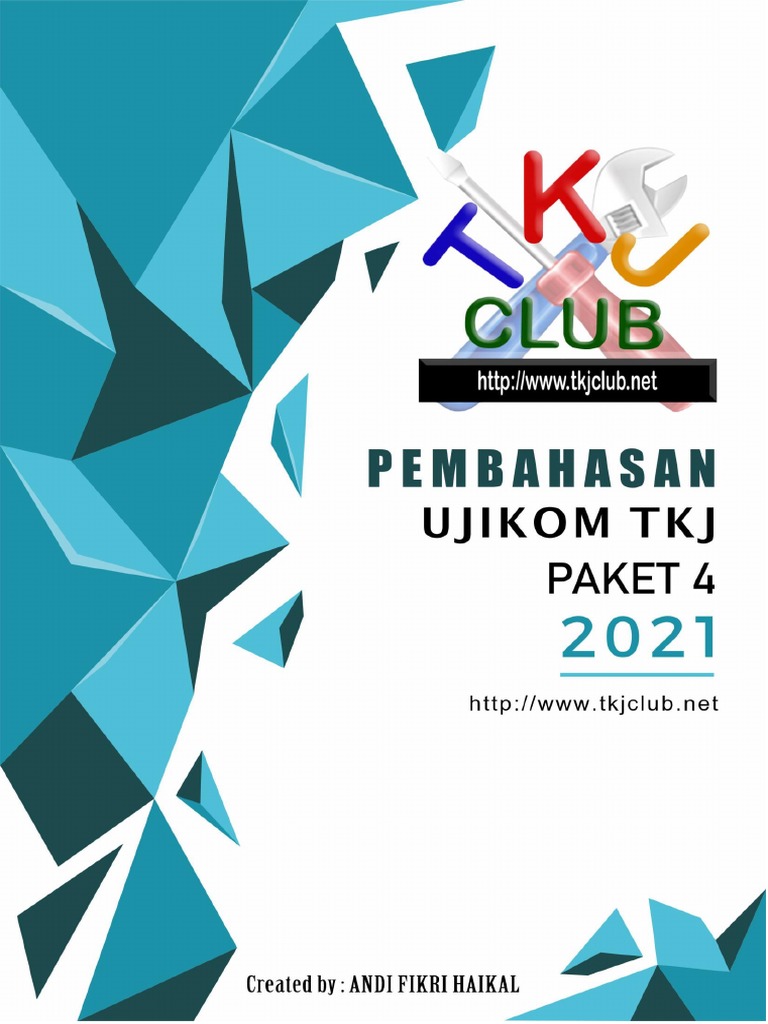 Pembahasan Ujikom TKJ Paket 4 2021 | PDF
