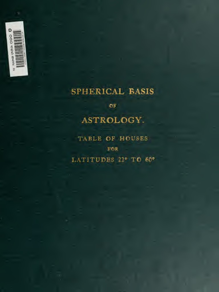 Spherical Basis Tables | Download Free PDF | Latitude | Longitude