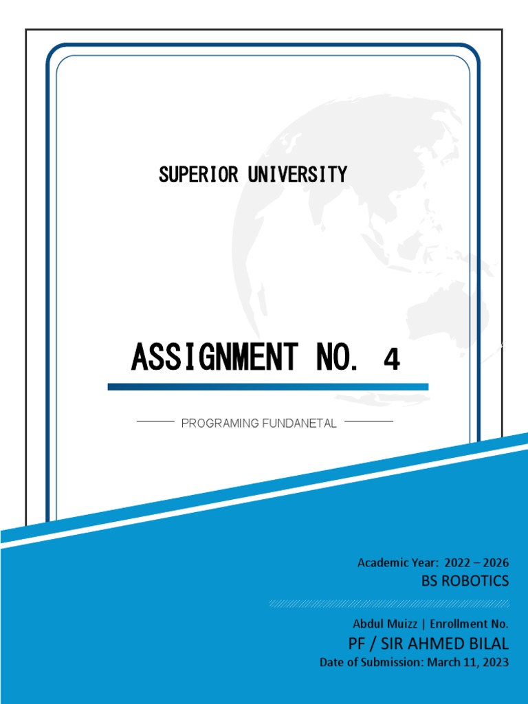 PF Assignment No. 4 | PDF | Namespace | Computer Programming PF Assignment No. 4 | PDF | Namespace | Computer Programming