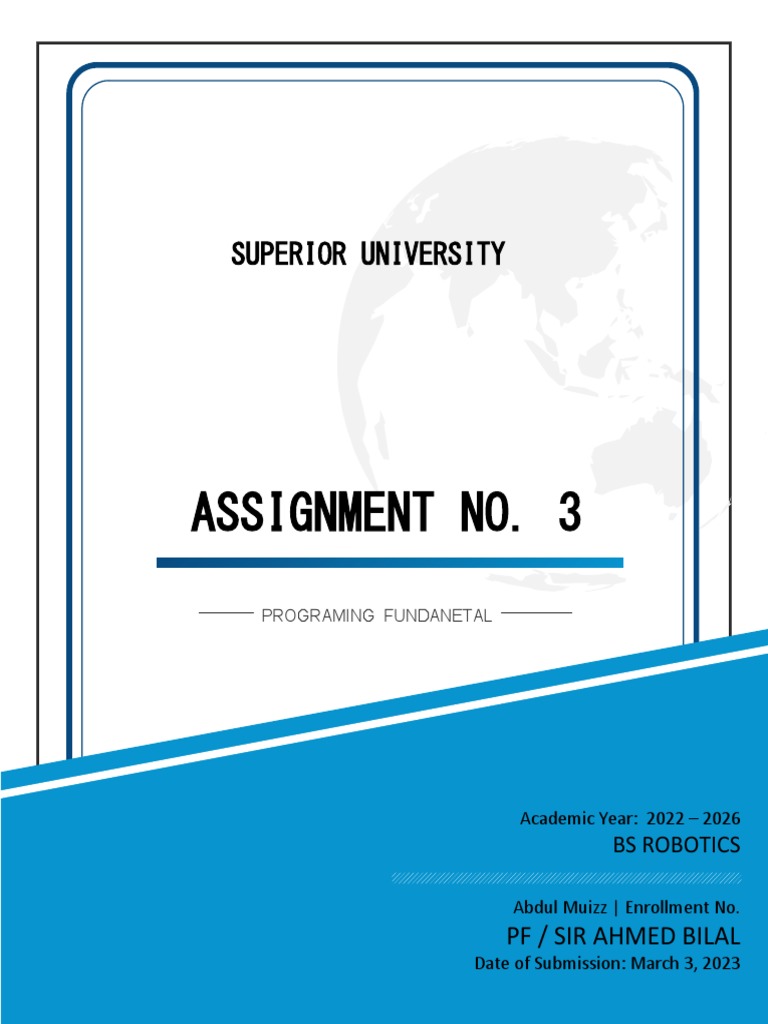 PF Assignment No. 3 | Download Free PDF | Algorithms And Data ... PF Assignment No. 3 | Download Free PDF | Algorithms And Data ...