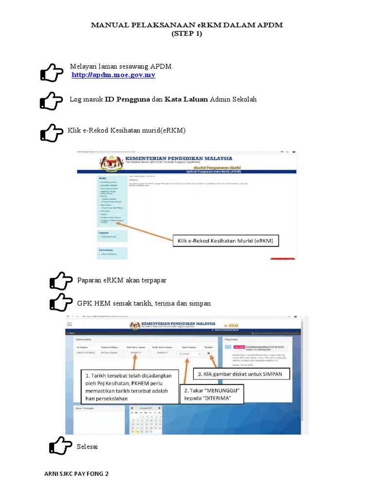 Manual Pelaksanaan Erkm Dalam Apdm Pdf Pdf