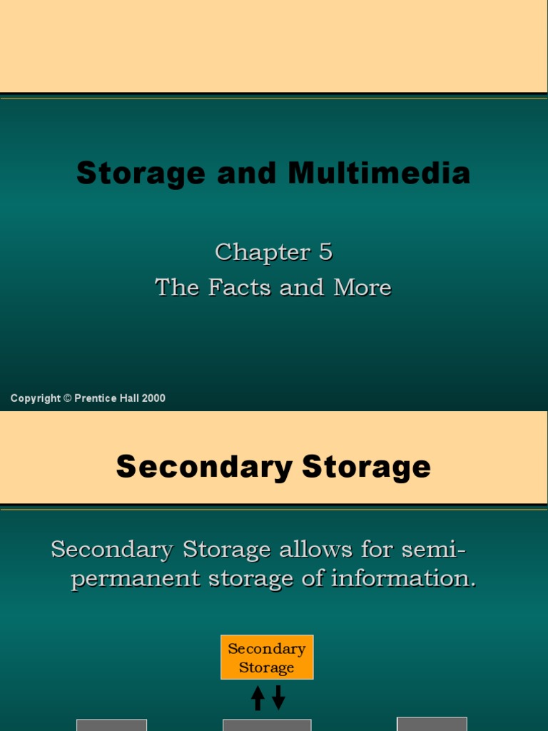 Computing Chapter5 Pdf Computer Data Storage Floppy Disk