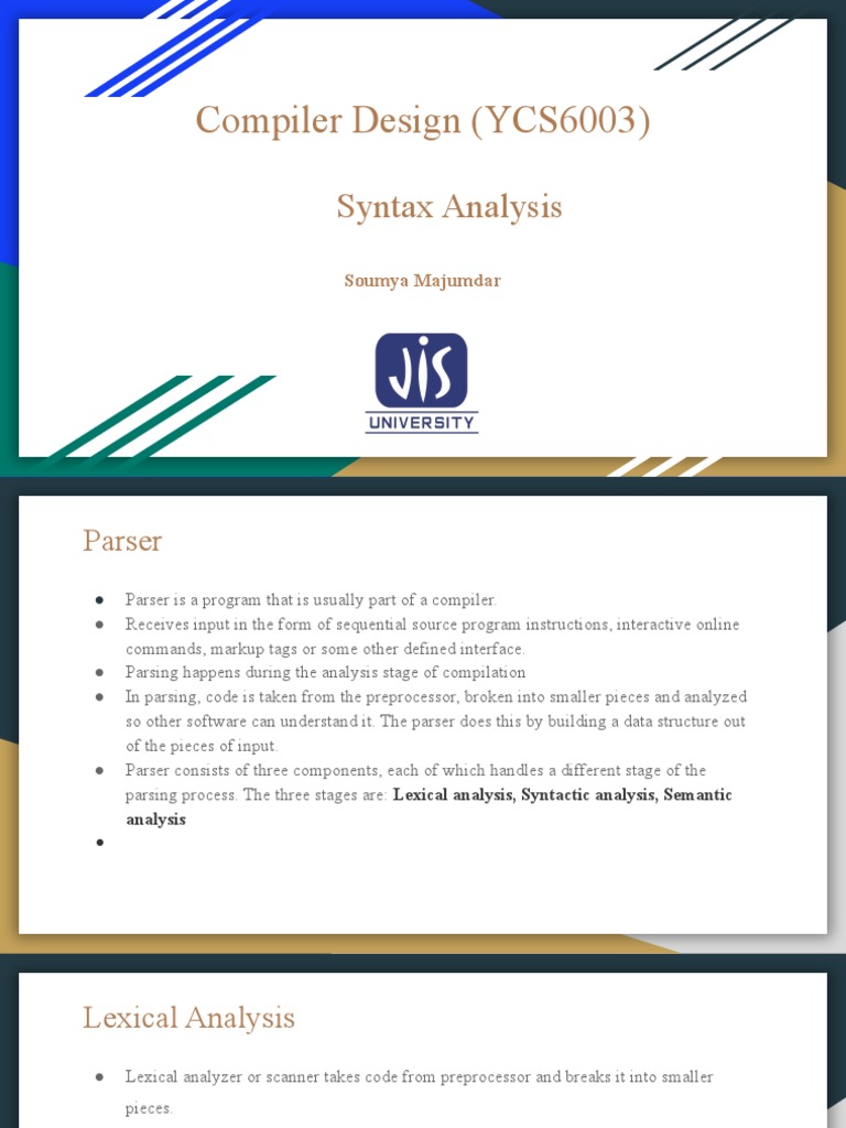 CD Module2 16 03 23 PDF | PDF | Parsing | Theoretical Computer Science CD Module2 16 03 23 PDF | PDF | Parsing | Theoretical Computer Science