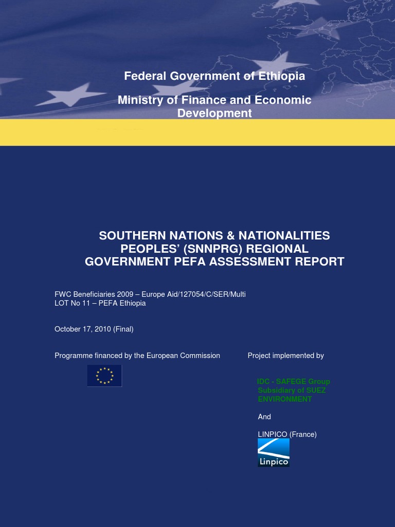 ET SNNPR Oct10 PFMPR SN Public PDF | PDF | Budget | Audit
