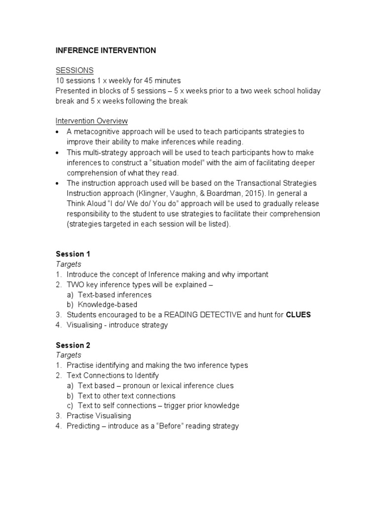 Developing Reading Comprehension through Metacognitive Strategy Instruction: An Intervention ...